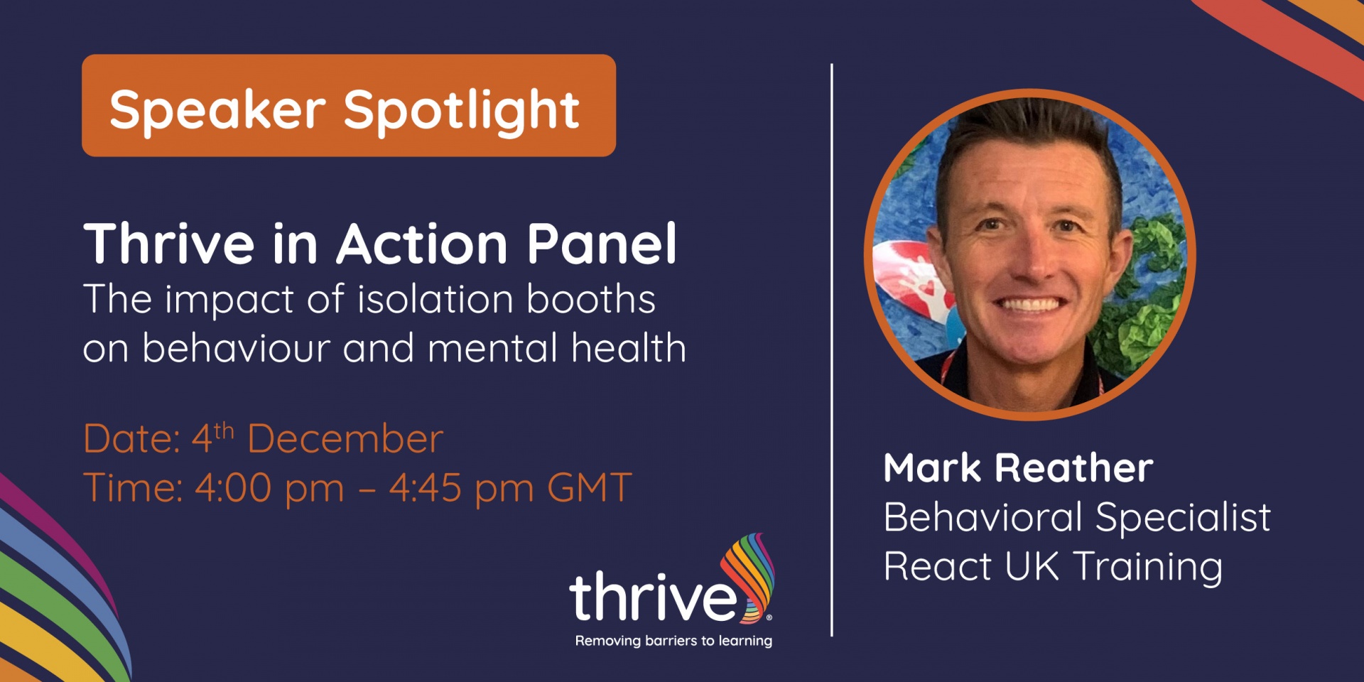 Speaker Spotlight: Mark Reather | The Thrive Approach